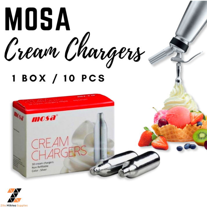 Mosa Cream Chargers / HO Cream Chargers / Kaki Cream Charger for Whip ...