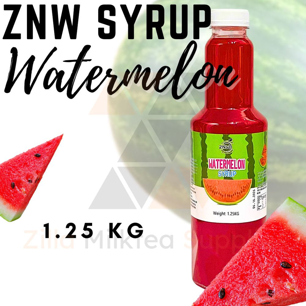 ZNW Fruit Syrup 1.25KG with 10 Premium Flavors Perfect for Fruit Tea ...