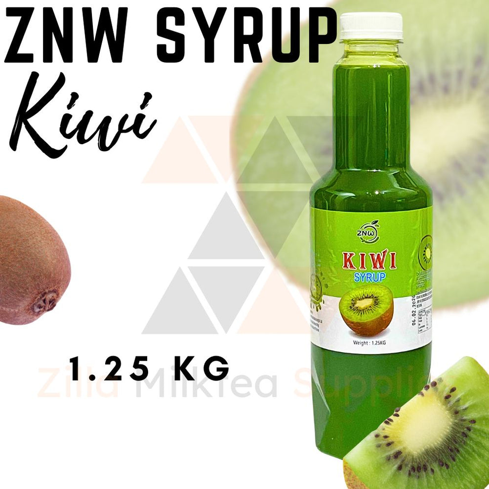 ZNW Fruit Syrup 1.25KG with 10 Premium Flavors Perfect for Fruit Tea ...